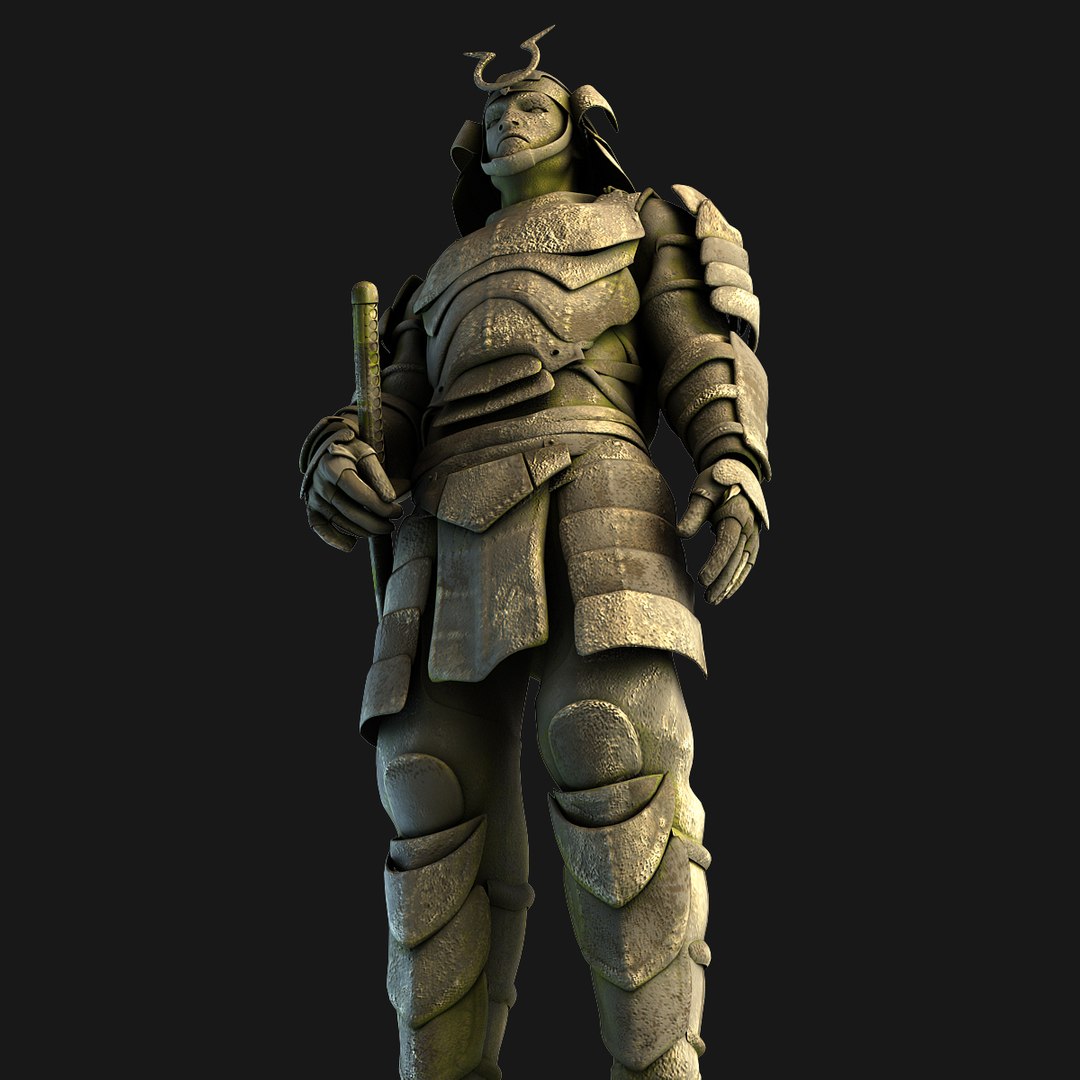 Statue Samurai Max