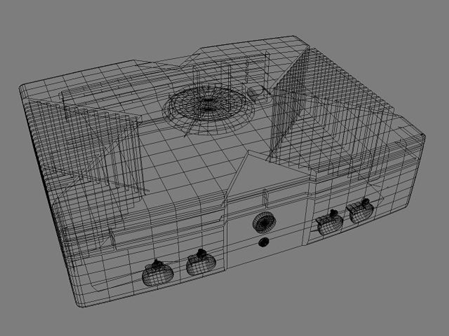 Original Xbox Video 3d Model