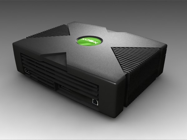 original xbox video 3d model