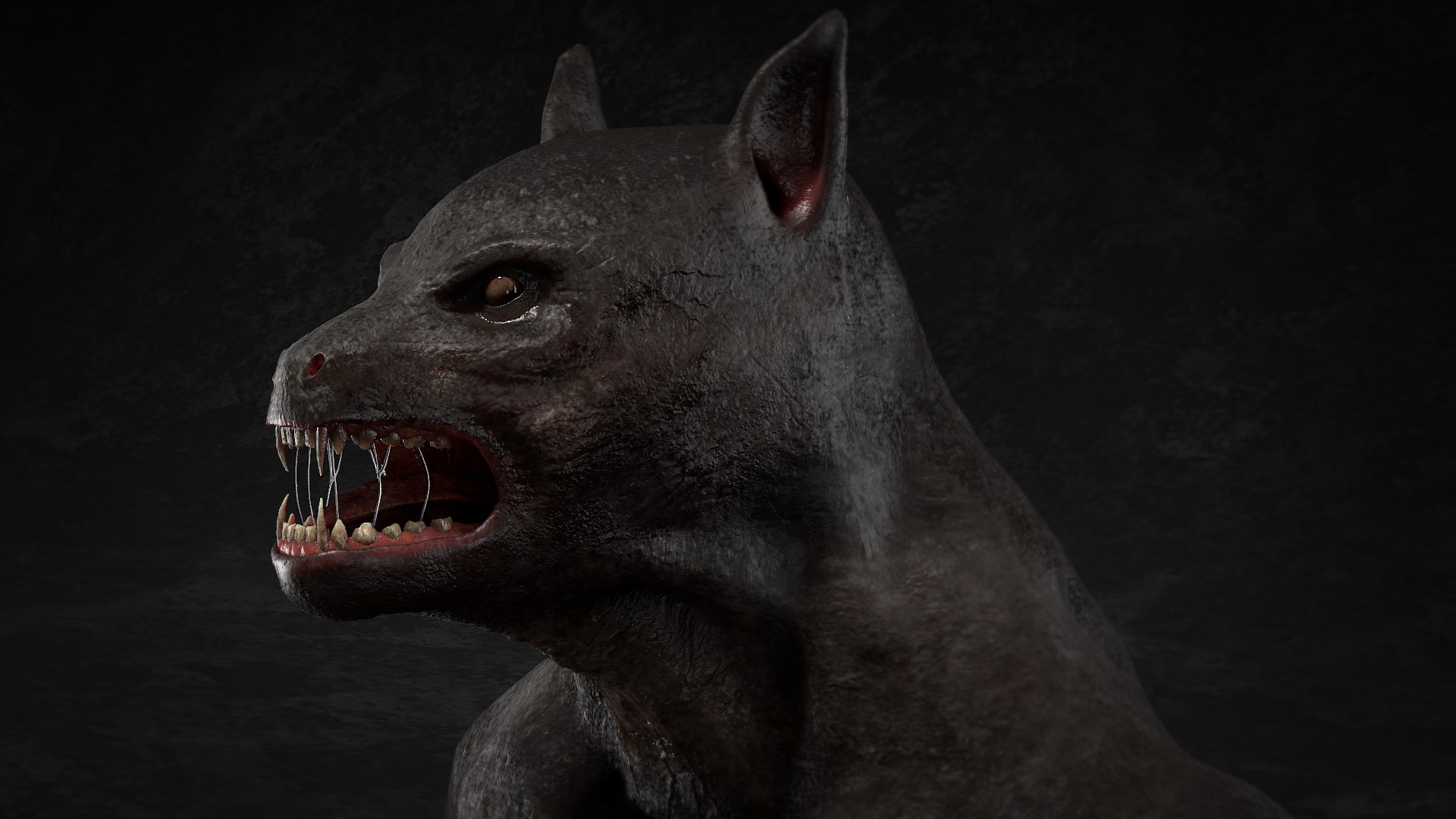 3D Model Lycan Werewolf Creature - TurboSquid 2188387