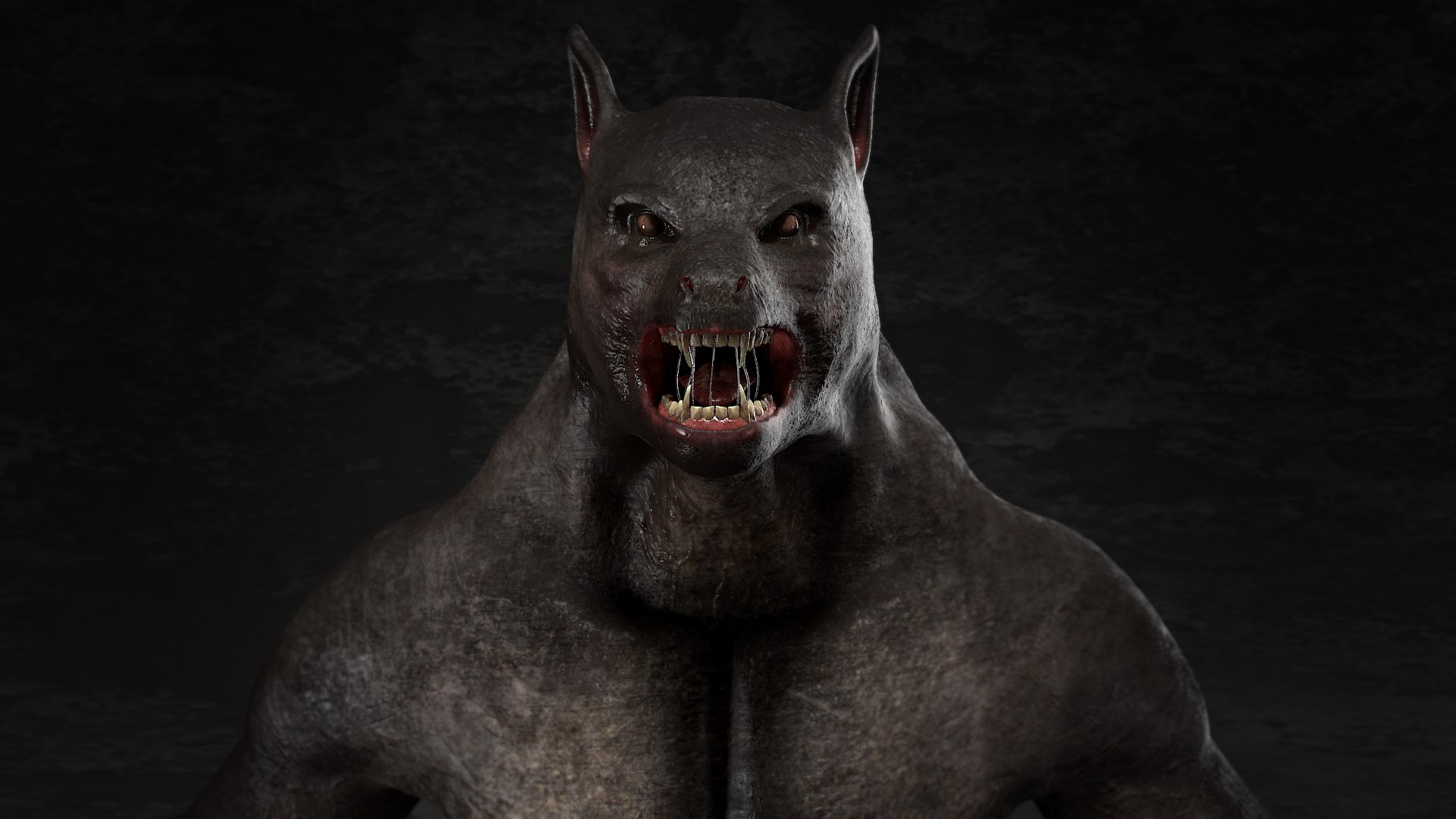 3D Model Lycan Werewolf Creature - TurboSquid 2188387