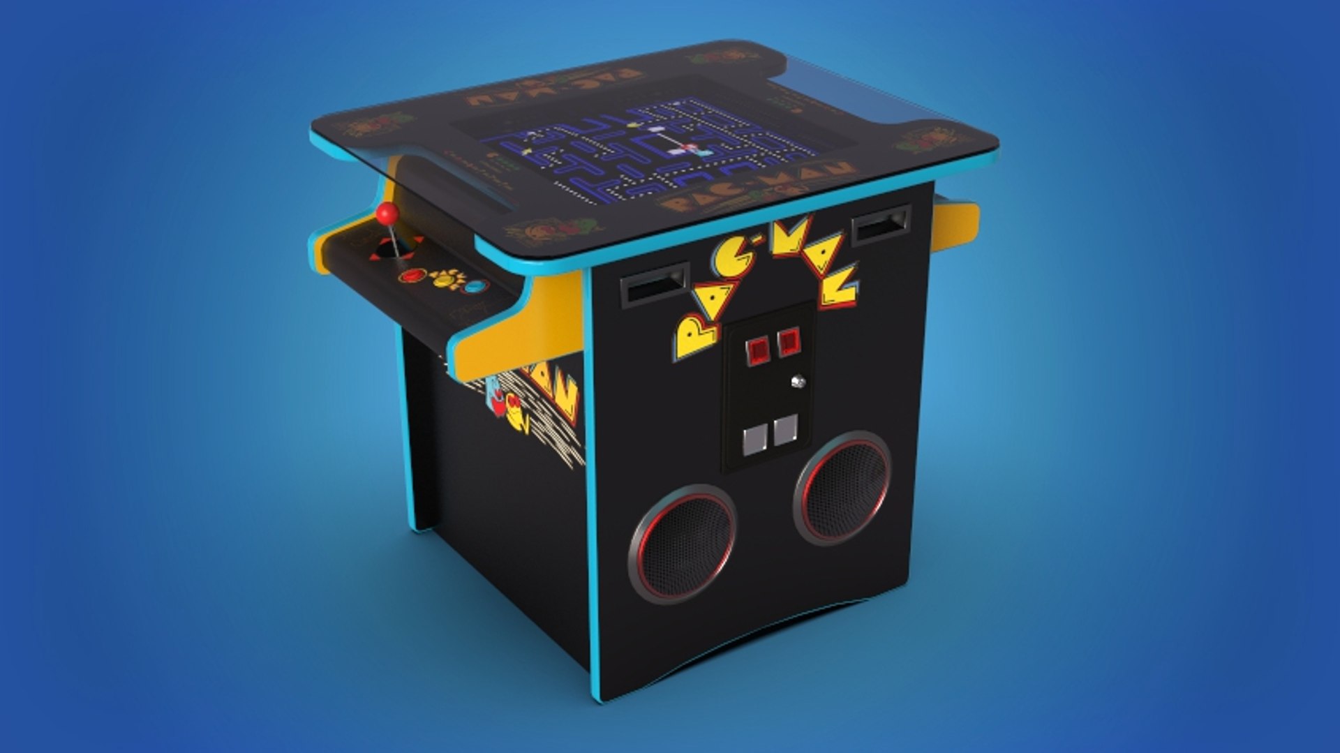 3D Cocktail Table Arcade Machine - TurboSquid 1289541