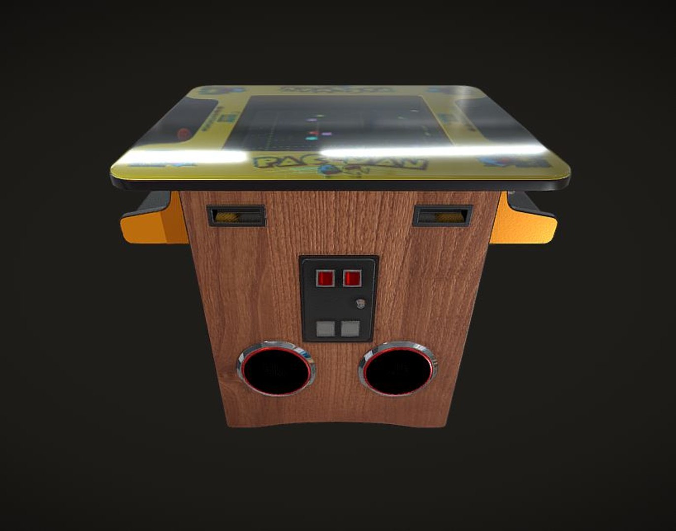 3D Cocktail Table Arcade Machine - TurboSquid 1289541