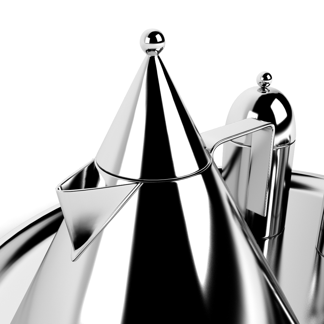 3d model kettle aldo rossi