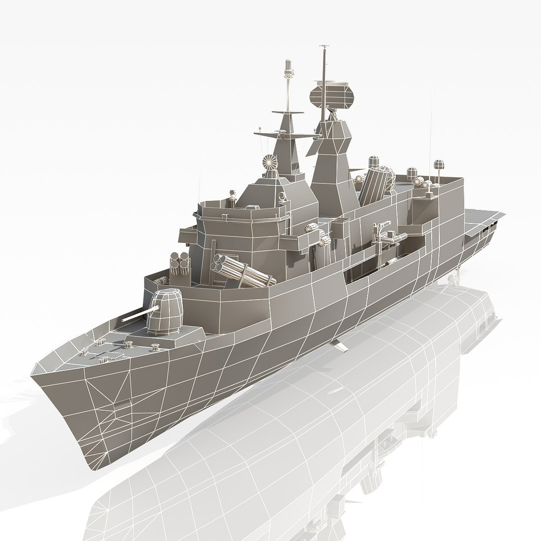 royal australian navy anzac 3d model
