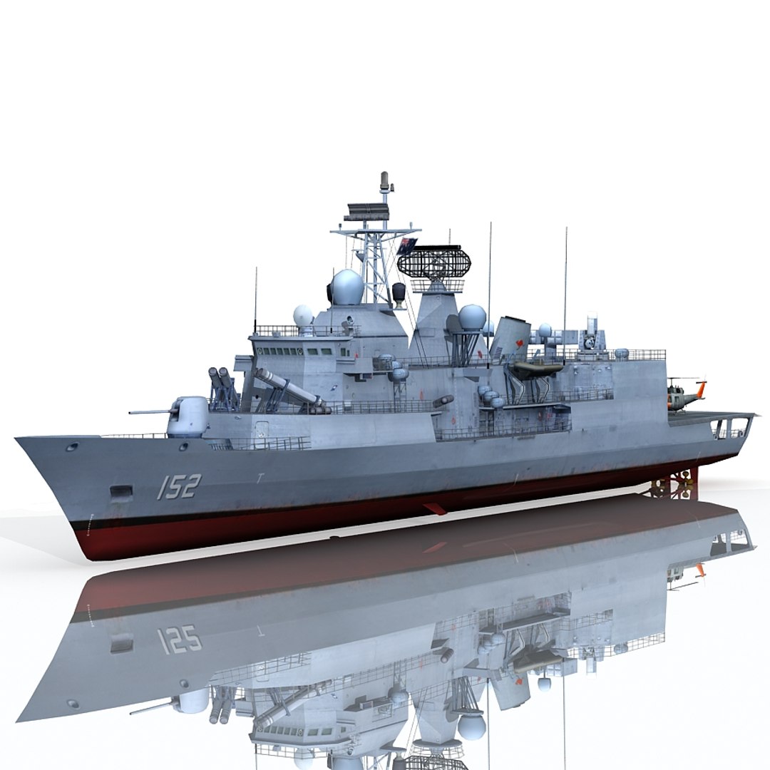 royal australian navy anzac 3d model