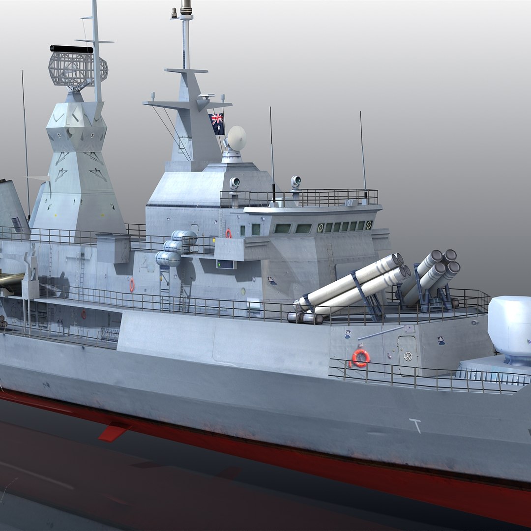 Royal Australian Navy Anzac 3d Model