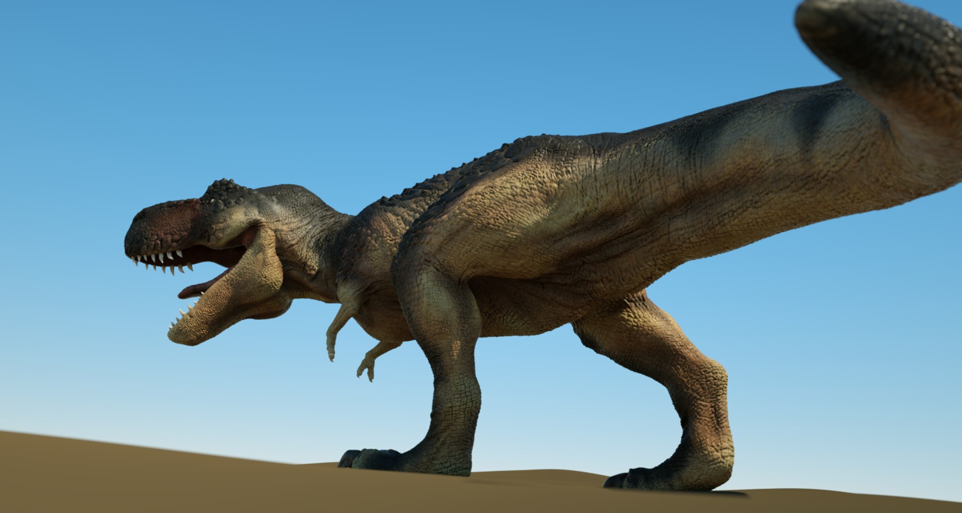 T-rex Animation 3d Obj