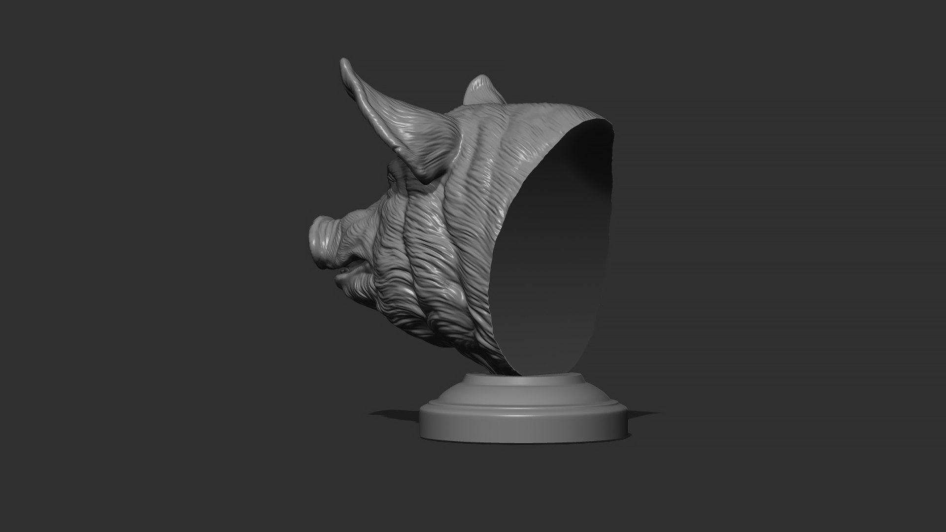 Pig Head 3D - TurboSquid 2074103