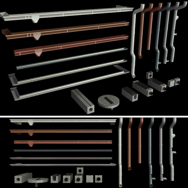 3d model of gutter best