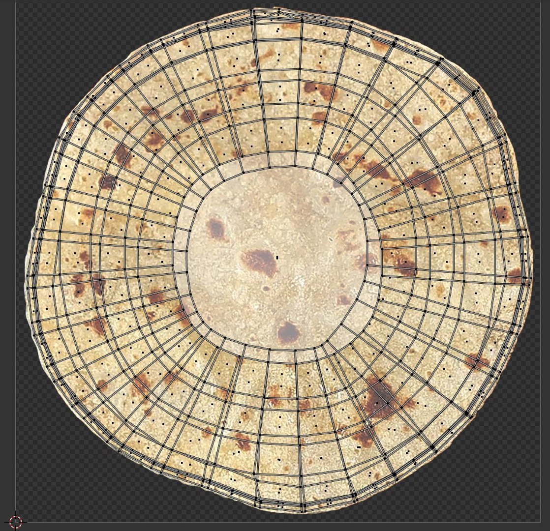 3D Roti Bread 3D Model - TurboSquid 2395727