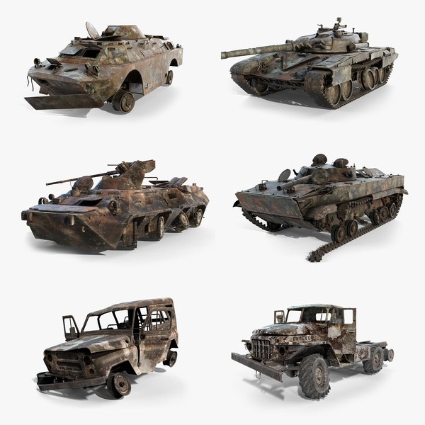 soviet brdm 2 3d model