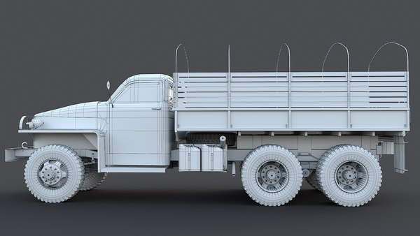 3D studebaker us6 model - TurboSquid 1708378