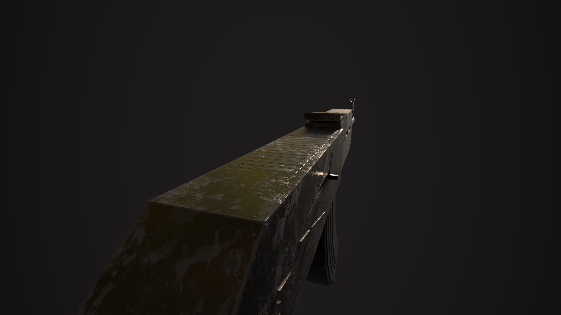 3D Assault Rifle Realistic - TurboSquid 2319916