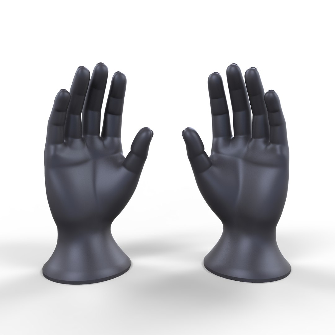 Hands Lay Figure 3ds