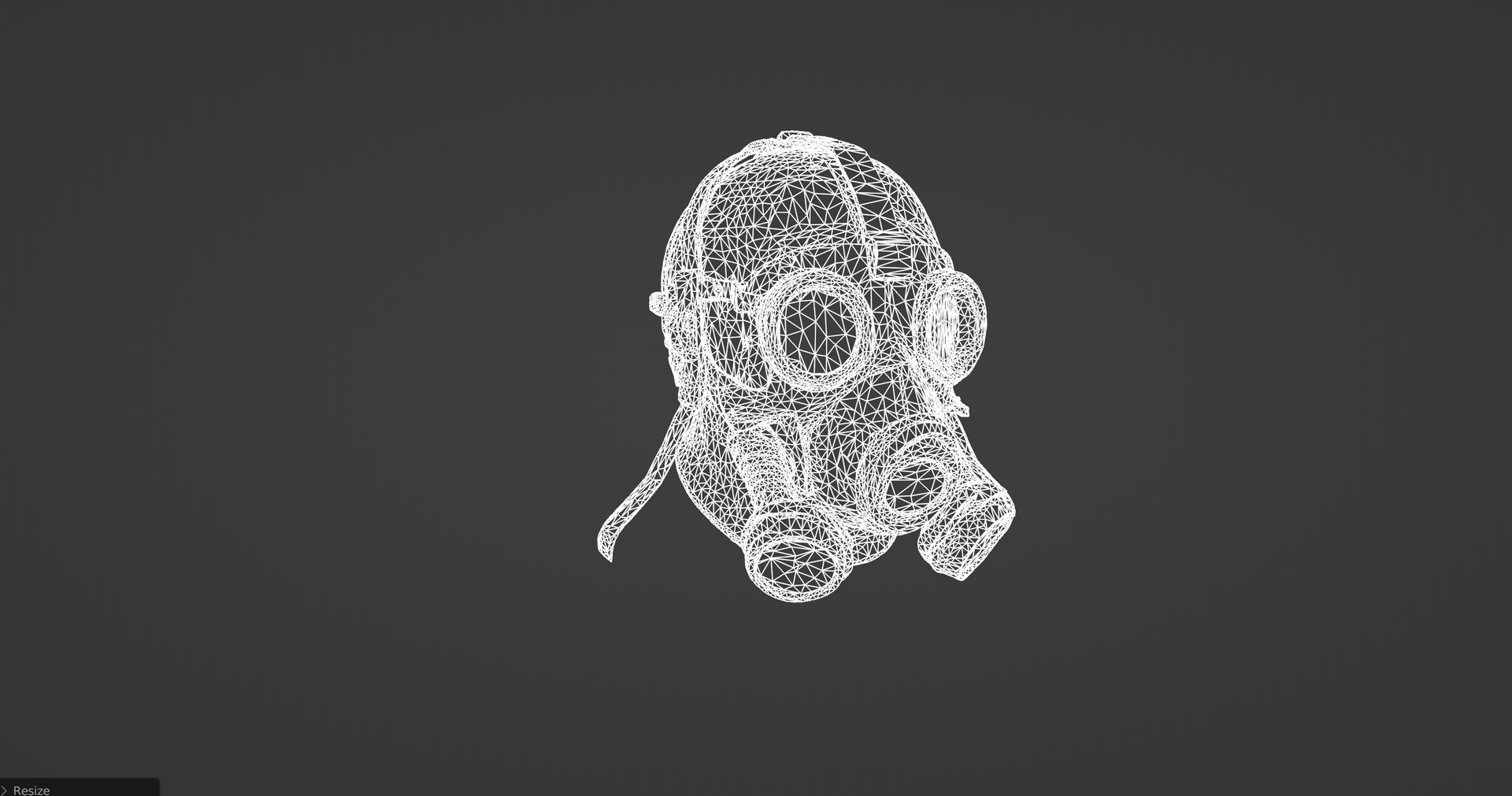3D Post-Apocalyptic Gas Mask With Rugged Design Model - TurboSquid 2342041