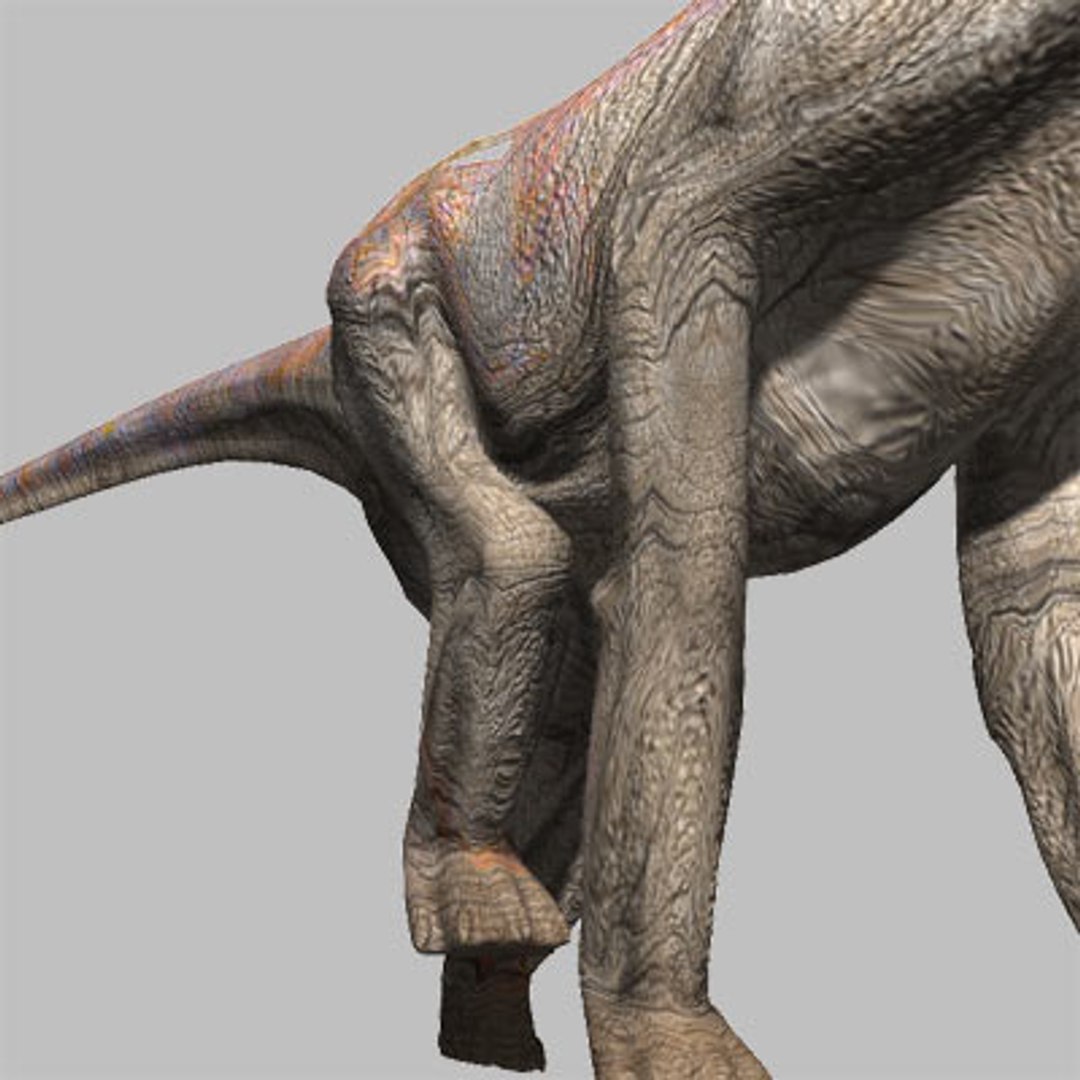 3d Brachiosaur Dinosaur Model