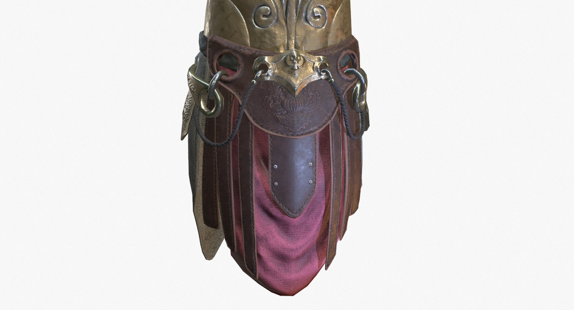 3D Golden Armor - TurboSquid 1219762