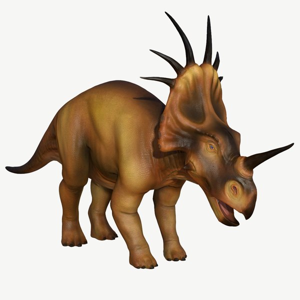 3d model styracosaurus