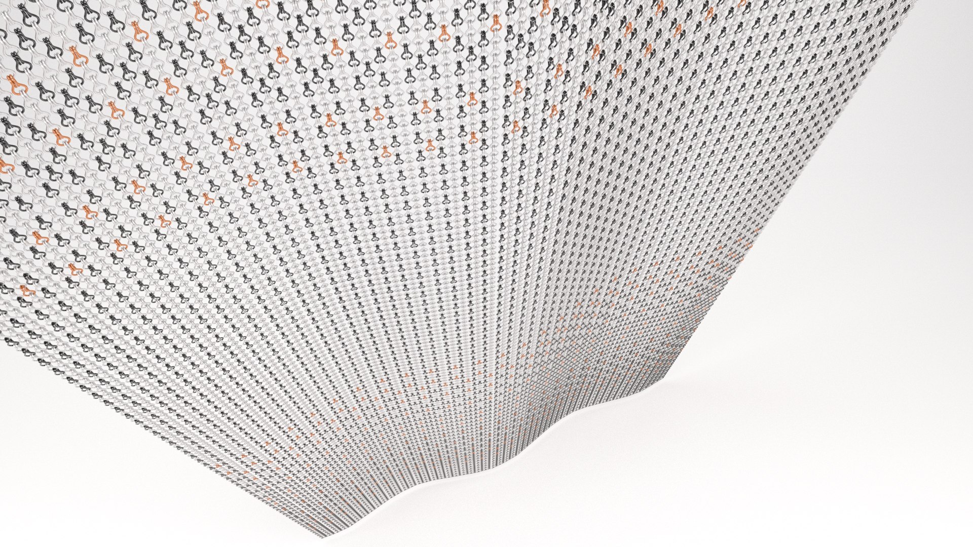 3D Curtain Kriskadecor Gradient 2 - TurboSquid 2245680