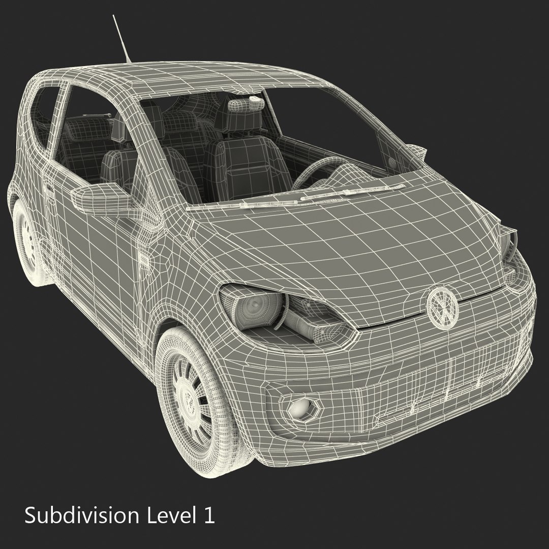 volkswagen 2013 3d model