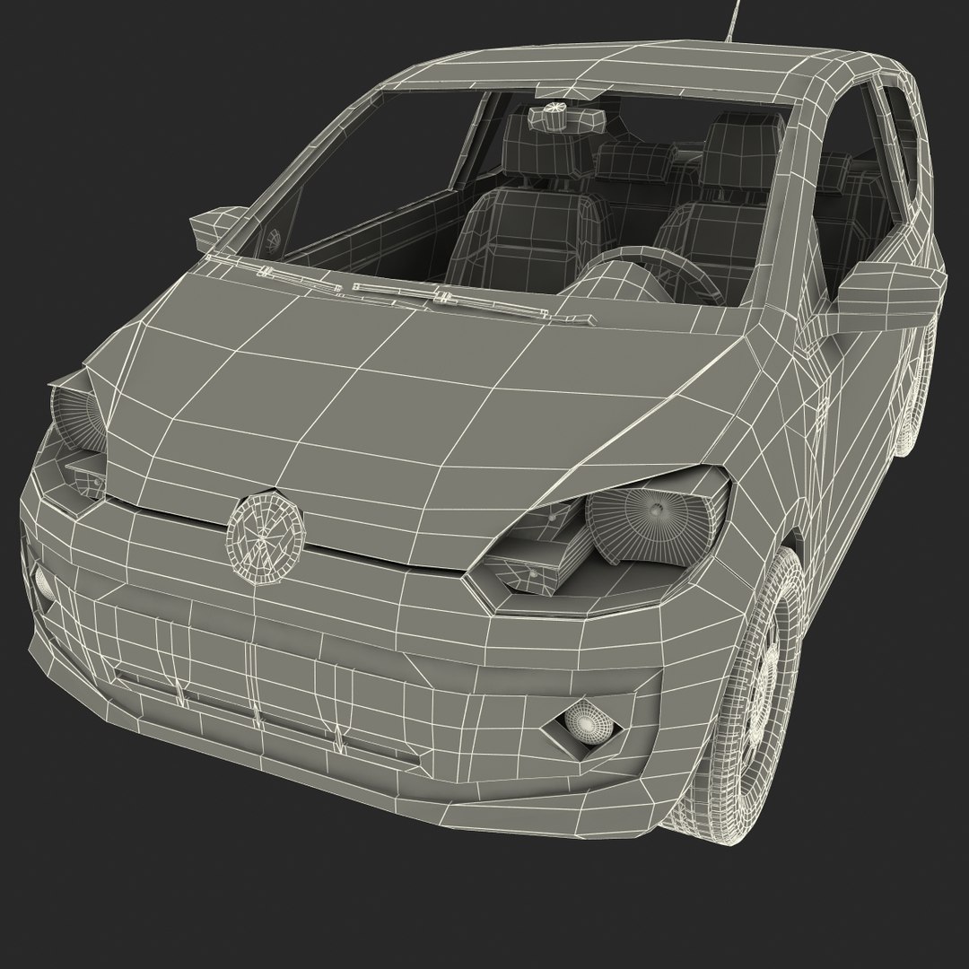 volkswagen 2013 3d model