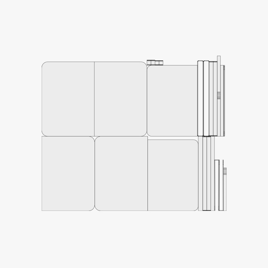 3D Basic Notebook - Geometry Only No Textures No Materials Model ...