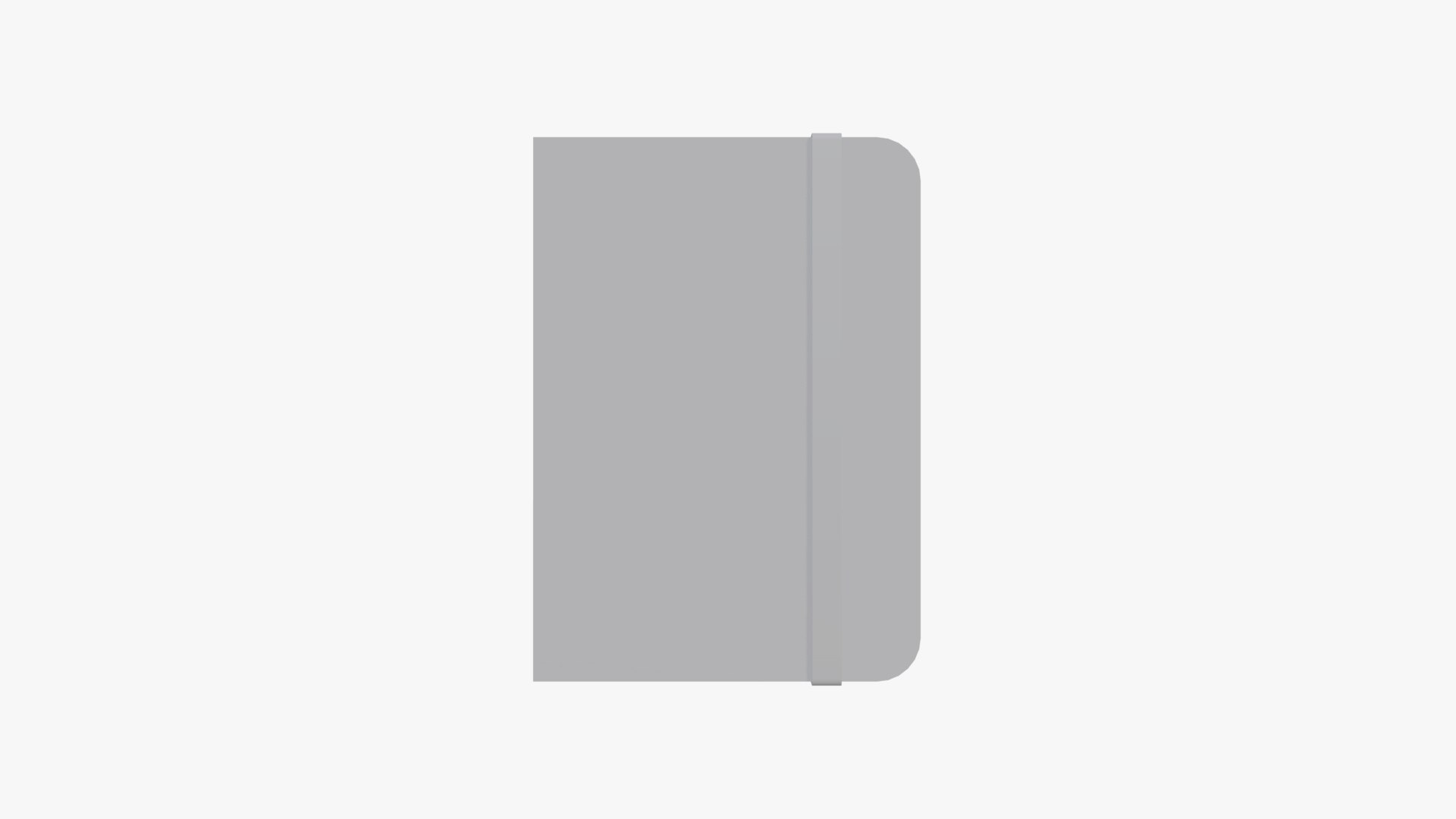 3D Basic Notebook - Geometry Only No Textures No Materials Model ...