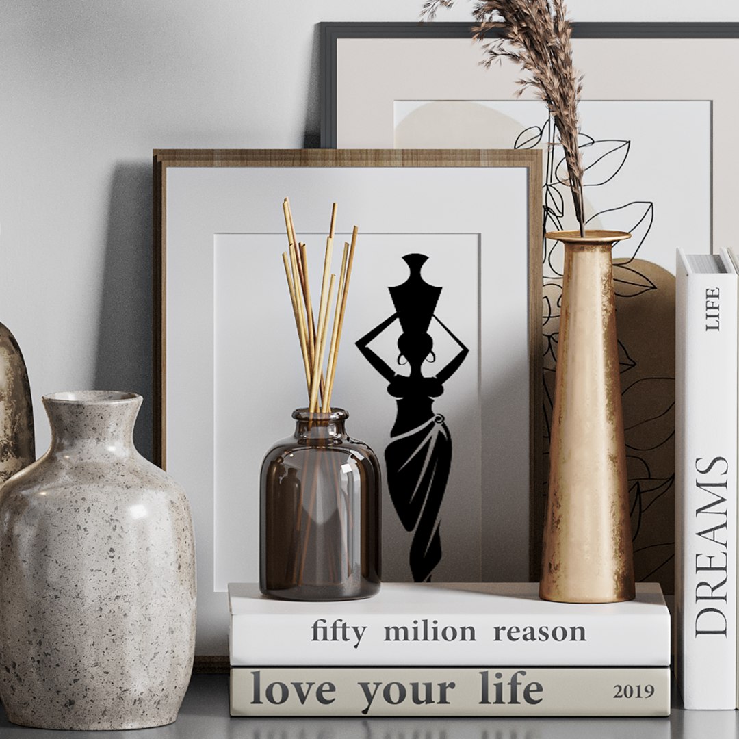 3D model decorative set32 - TurboSquid 1898890