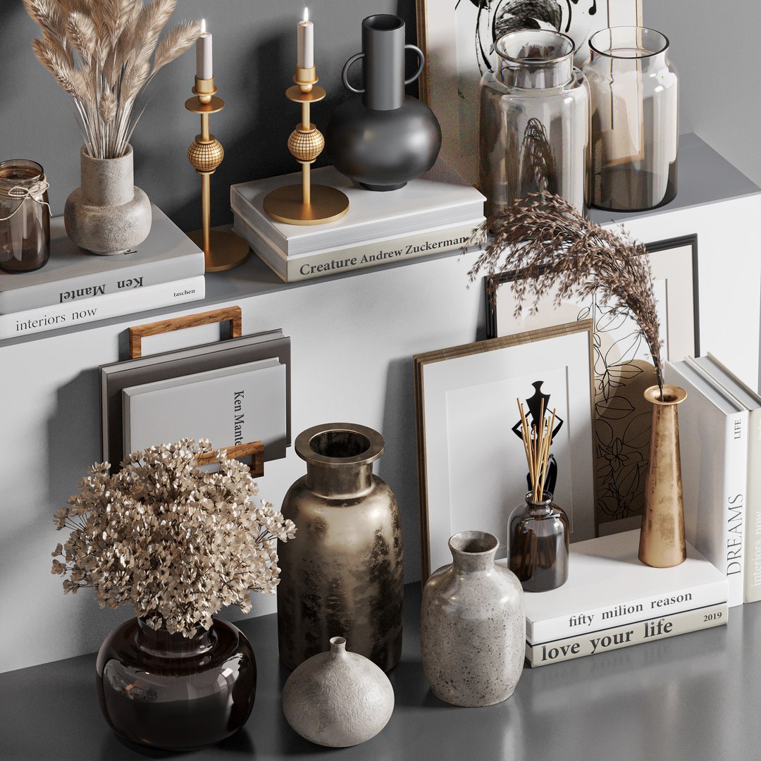 3D model decorative set32 - TurboSquid 1898890