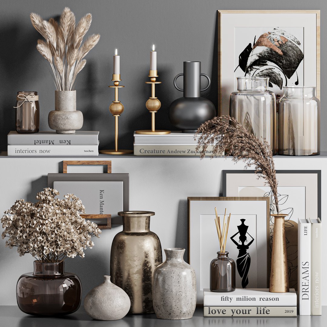 3D model decorative set32 - TurboSquid 1898890