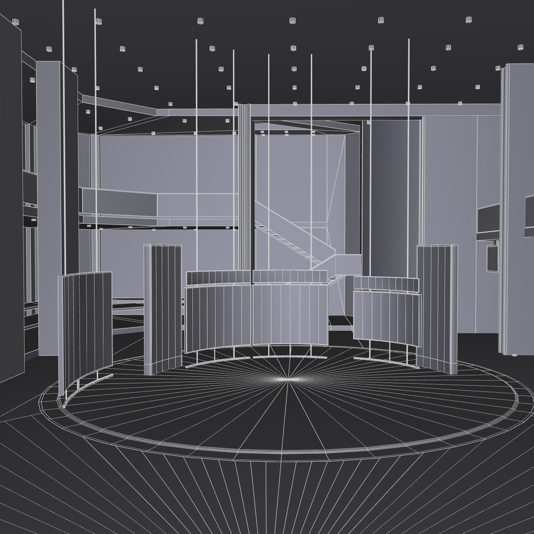 3D virtual studios model - TurboSquid 1580605