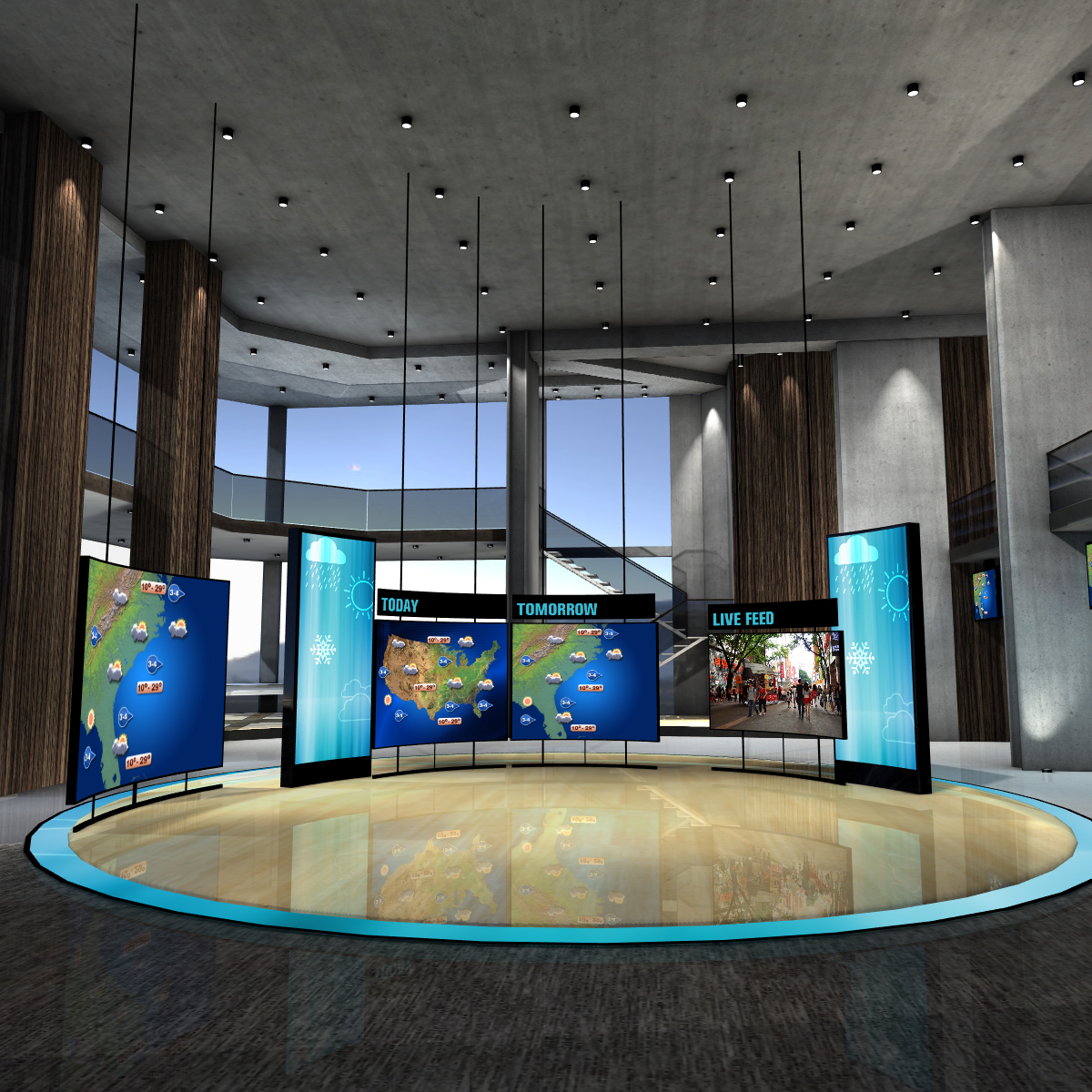 3D virtual studios model - TurboSquid 1580605