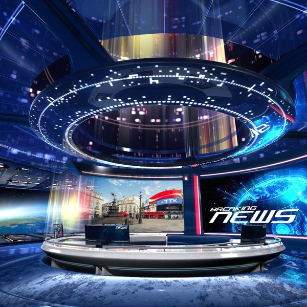 3D virtual studios model - TurboSquid 1580605