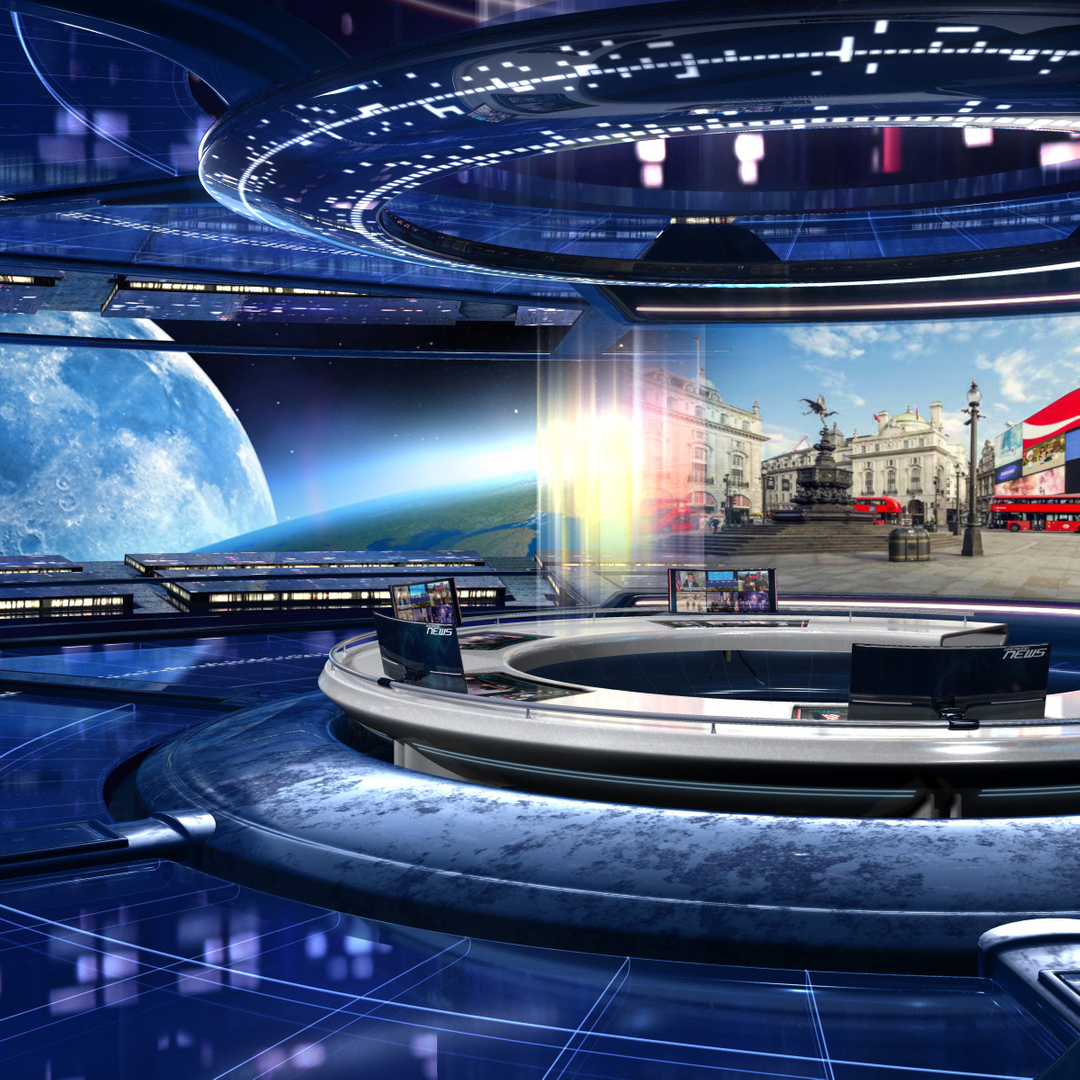 3D virtual studios model - TurboSquid 1580605