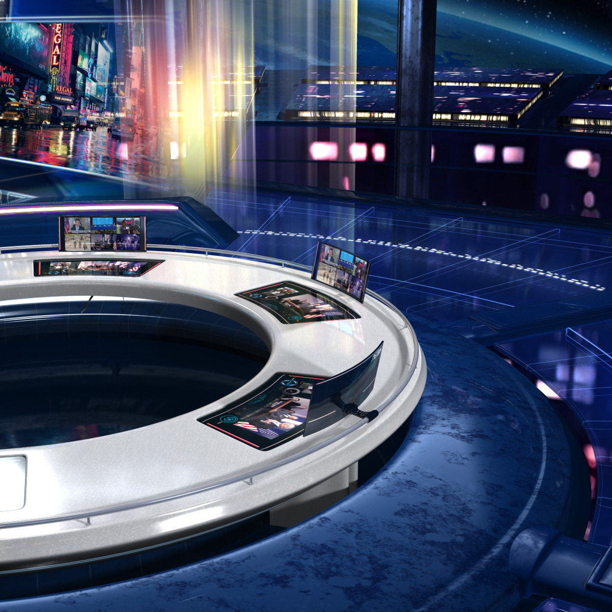 3D virtual studios model - TurboSquid 1580605