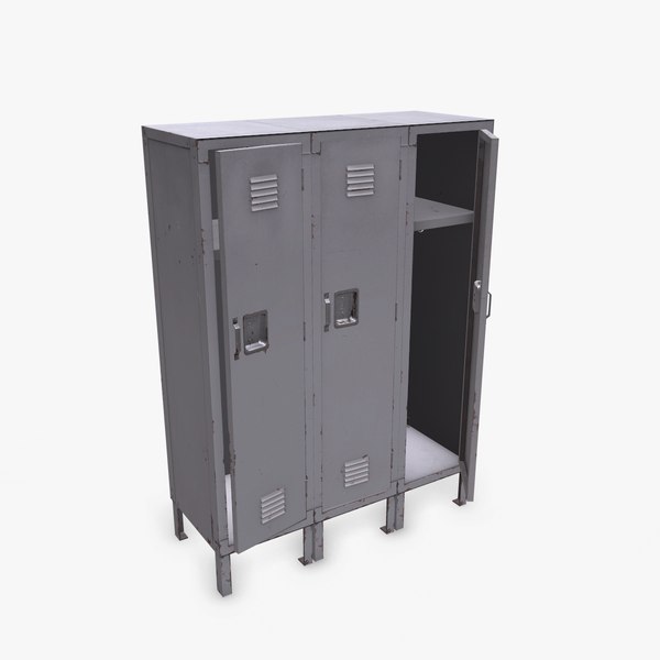 Locker 3D Models for Download | TurboSquid