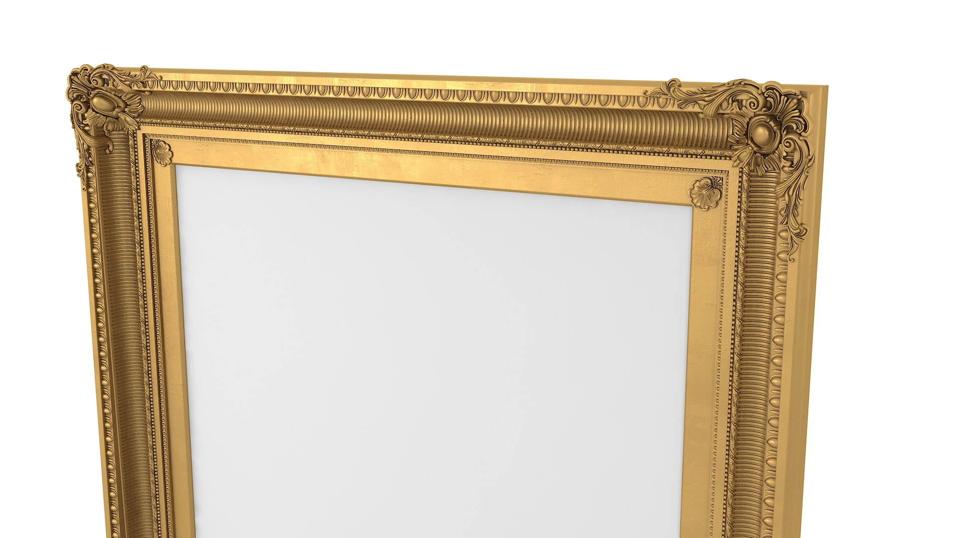 Realistic Baroque Picture 1 Model - TurboSquid 1482063