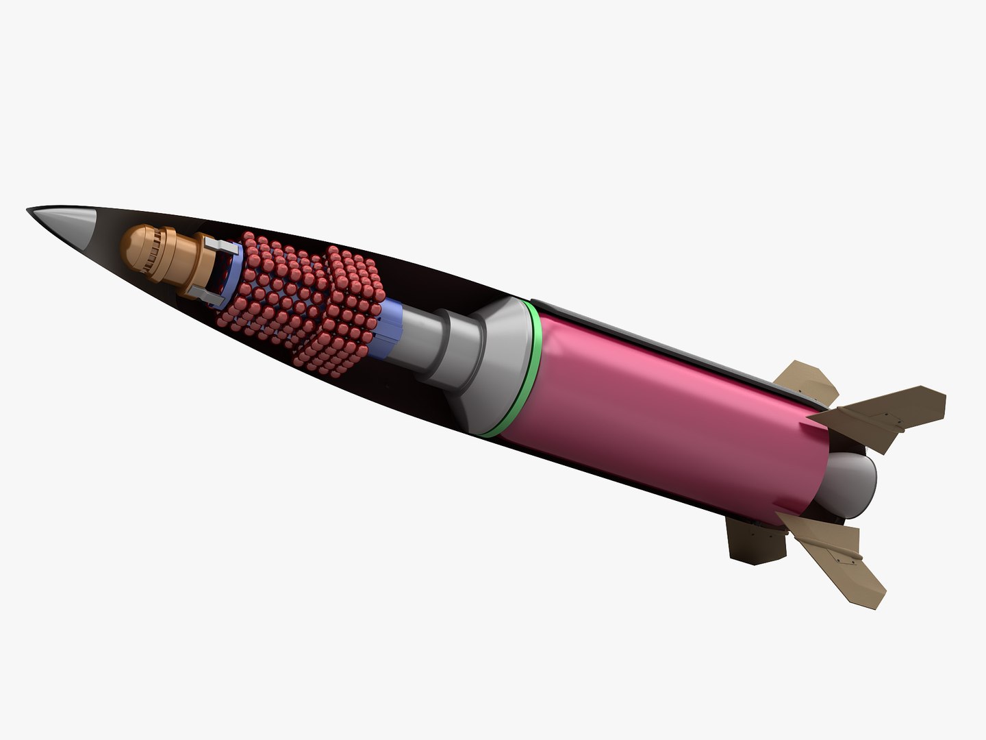 3D Lockheed Martin MGM-140 ATACMS Army Tactical Missile System 03 ...