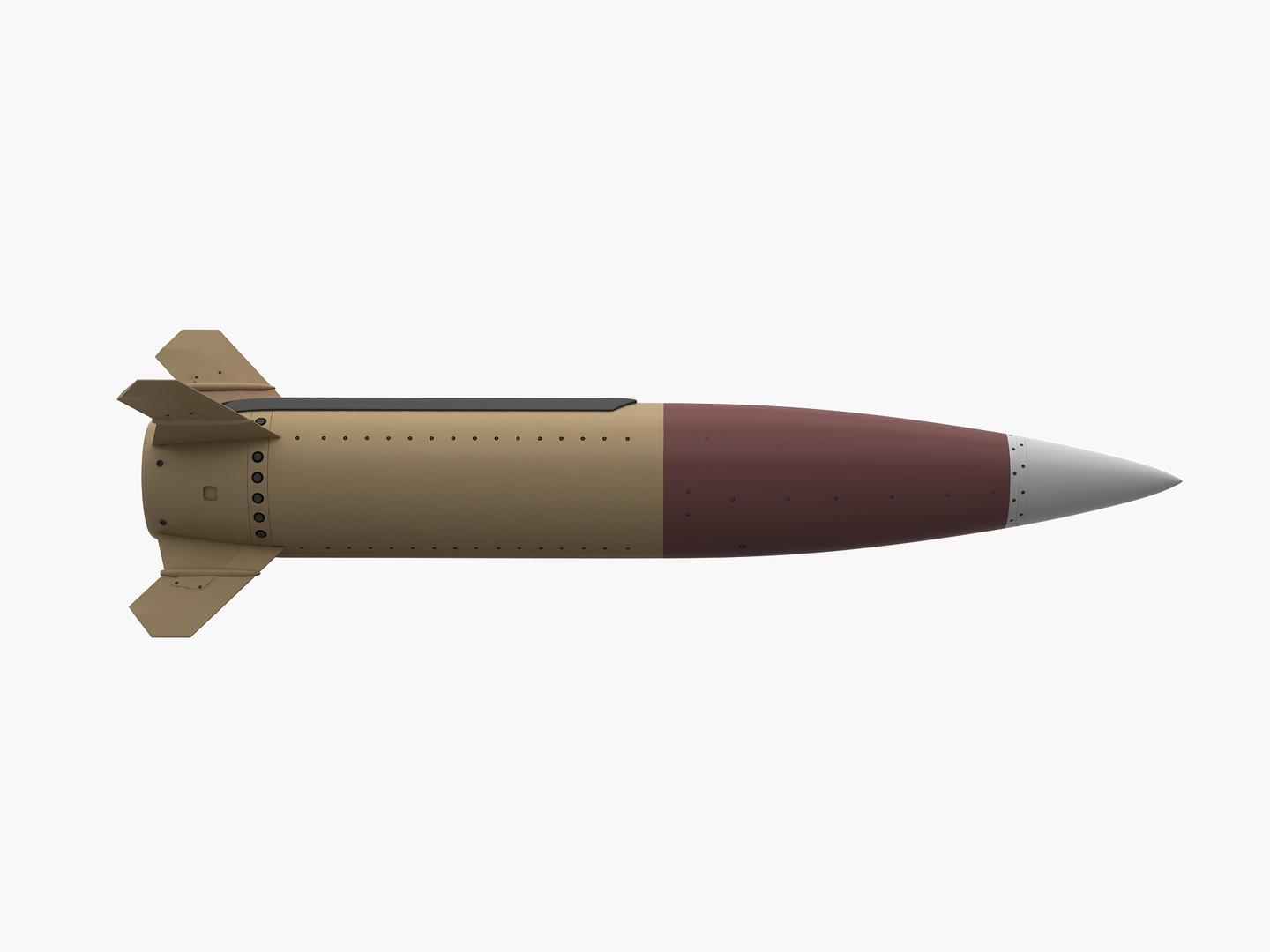 3D Lockheed Martin MGM-140 ATACMS Army Tactical Missile System 03 ...