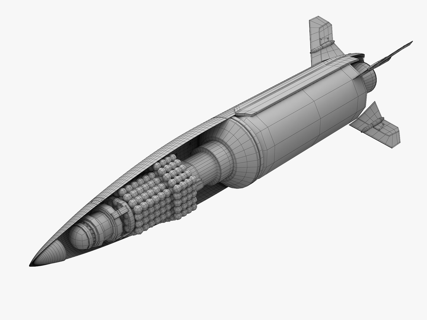 3D Lockheed Martin MGM-140 ATACMS Army Tactical Missile System 03 ...