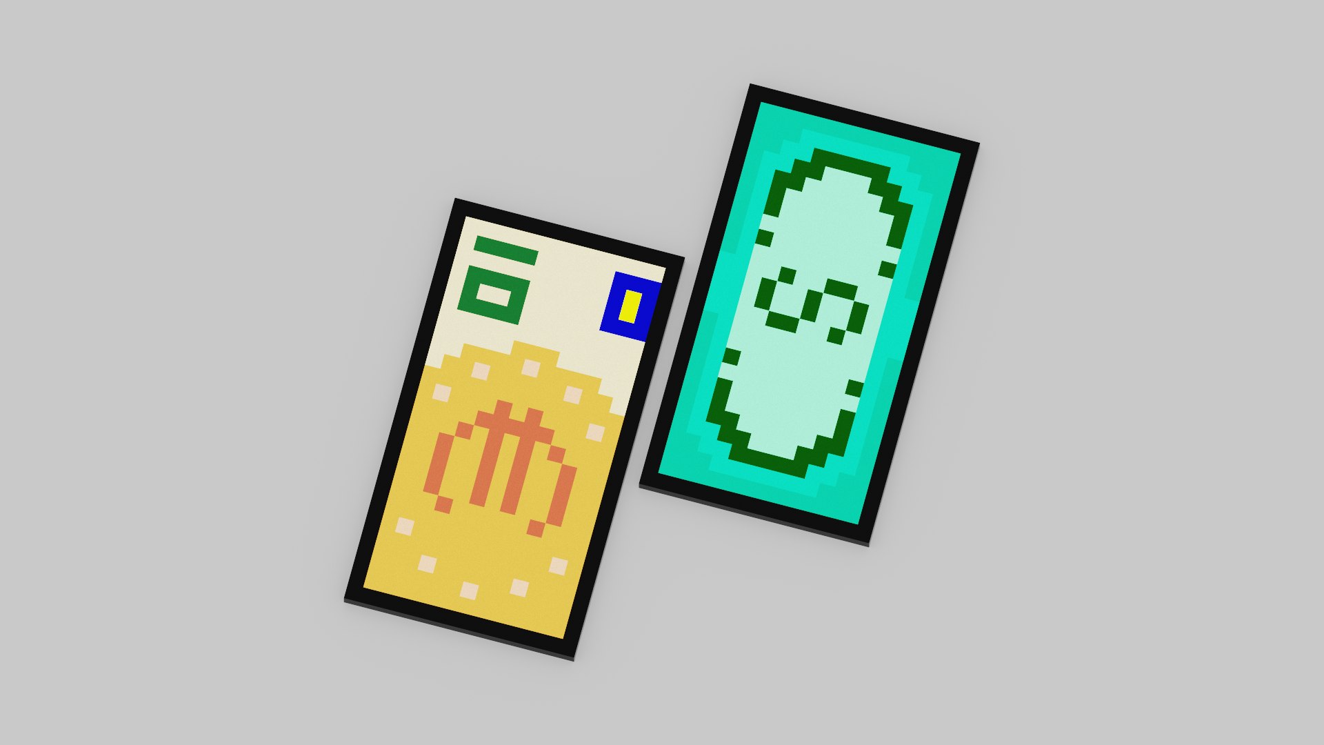 3D Pixel Money Pack Model - TurboSquid 2080559