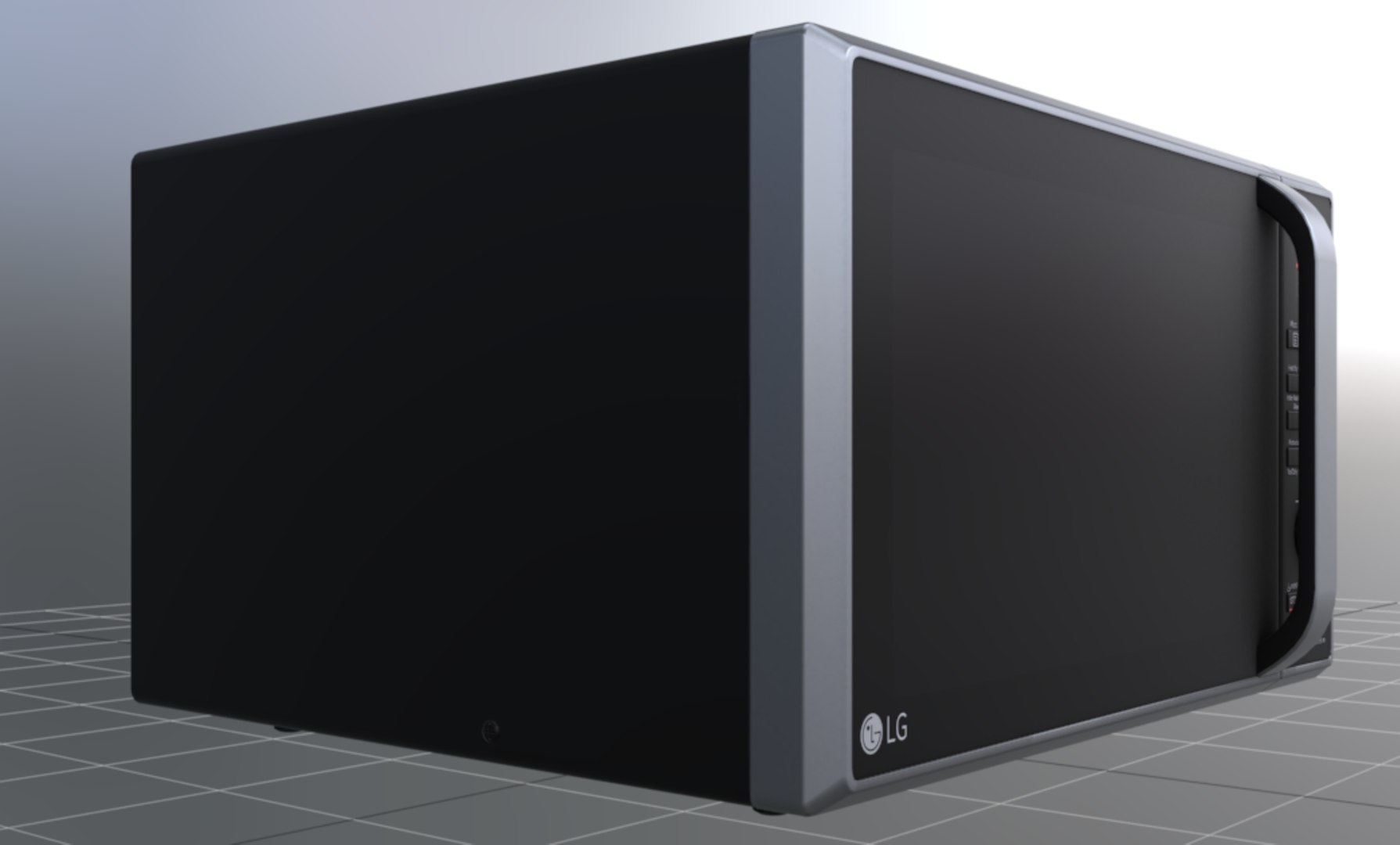 3D Model LG 28L Convection Microwave Oven - TurboSquid 2154013