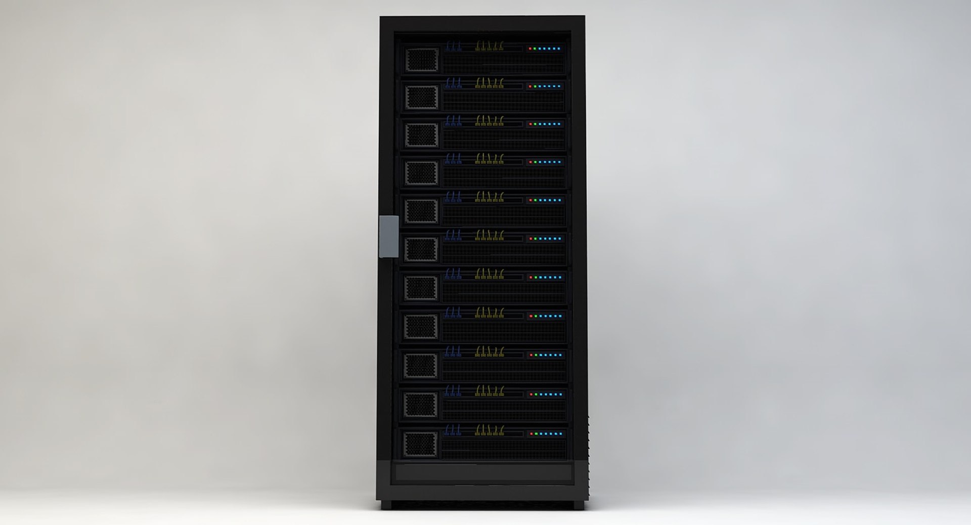 3d server rack