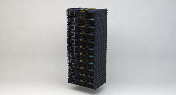 modelo 3d Rack para servidores - TurboSquid 966244