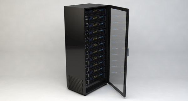 modelo 3d Rack para servidores - TurboSquid 966244