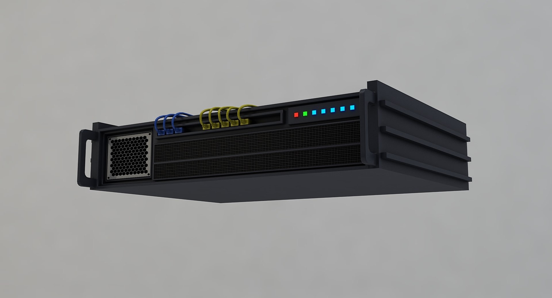3d server rack