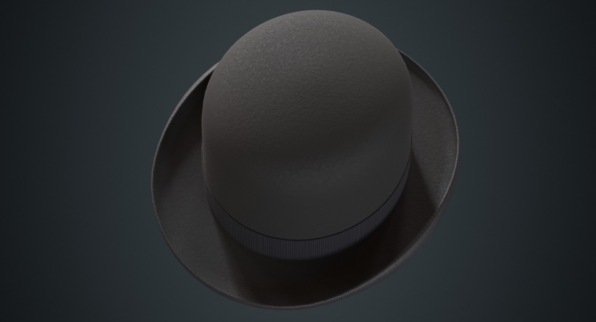 Bowler Hat 1a 3D Model - TurboSquid 1377385