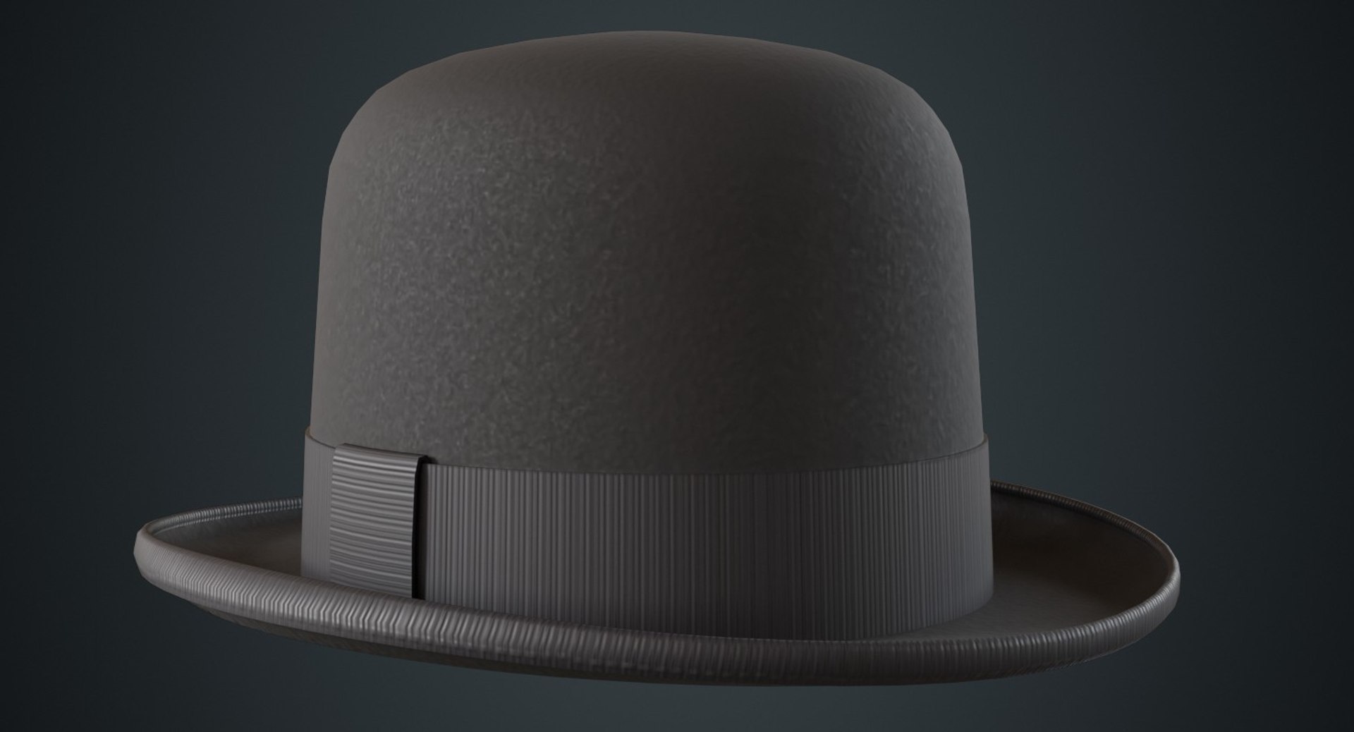 Bowler Hat 1a 3D Model - TurboSquid 1377385