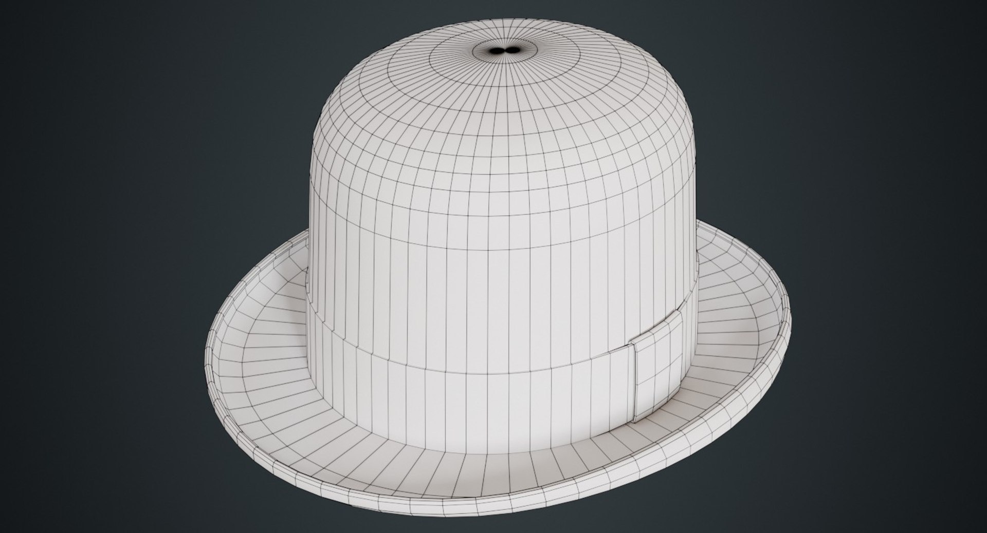 Bowler Hat 1a 3D Model - TurboSquid 1377385